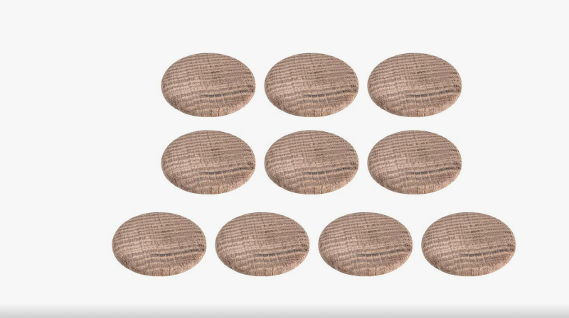 1'' Red oak Plug w 10 unit| Defaria Flooring