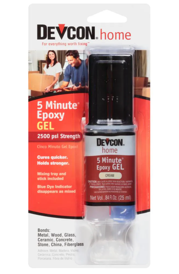 Devcon Tube 5-Minute Epoxy 25ml GEL| Defaria Flooring