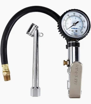 MERLIN Dual Head Air Chuck Inflator with Dial Gauge| Defaria Flooring